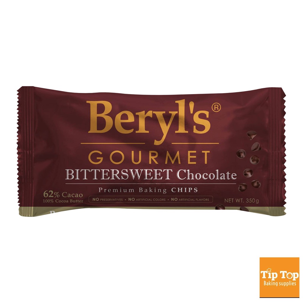Beryl'S Bittersweet 62% Choc Chip 350G (ICEPACK NOT PROVIDED) | Shopee ...