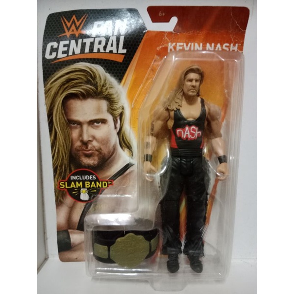 (Box Damage) Mattel WWE Basic Fan Central Kevin Nash NWO Wrestling ...