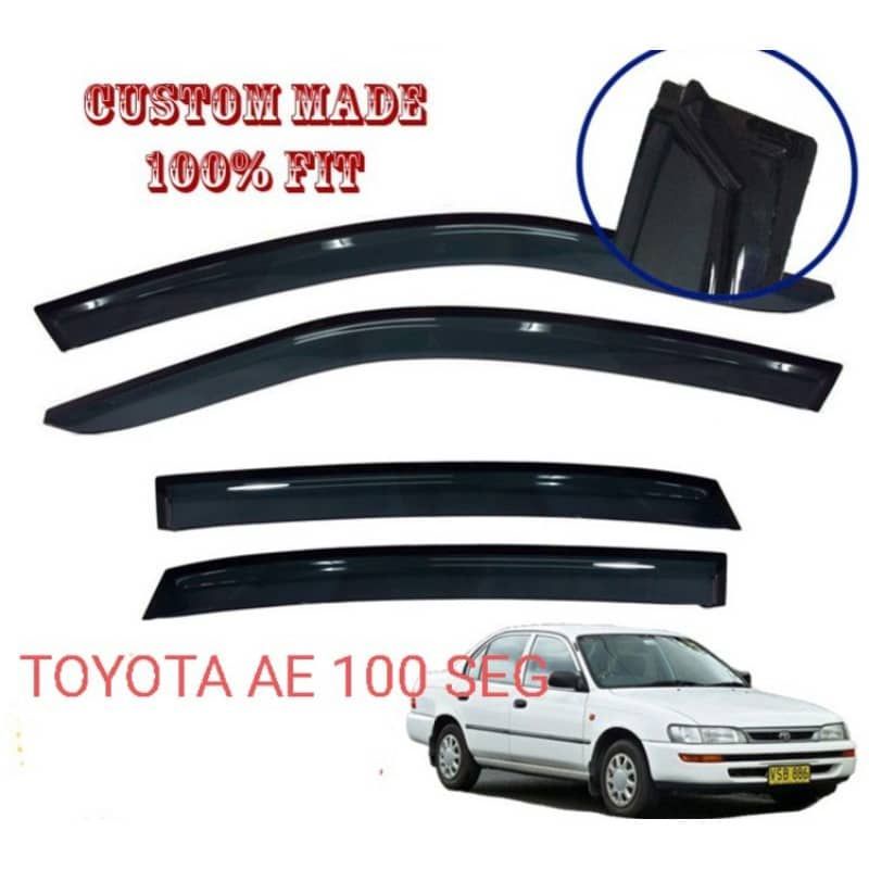 TOYOTA SEG AH 100 4 INCH DOOR VISOR | Shopee Malaysia