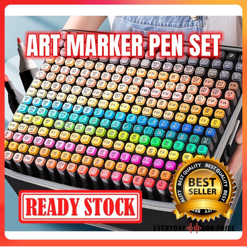 ELP Touch Art Markers Brush Pen Warna Drawing Art Supplies marker pen ...