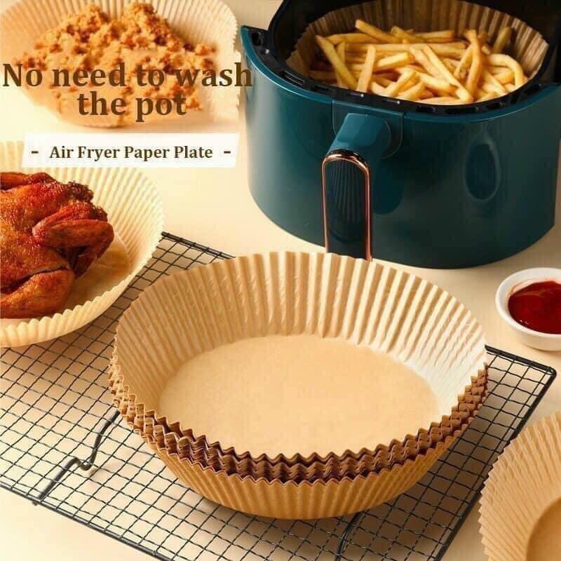 Set of brown parchment paper for oil-free fryer 16x4.5cm | Shopee Malaysia