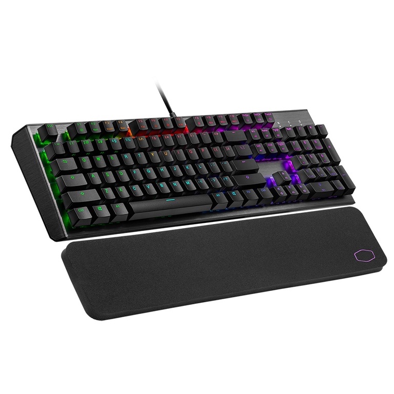 COOLER MASTER GAMING RGB MECHANICAL KEYBOARD TKL LOW PROFILE RED/BLUE ...