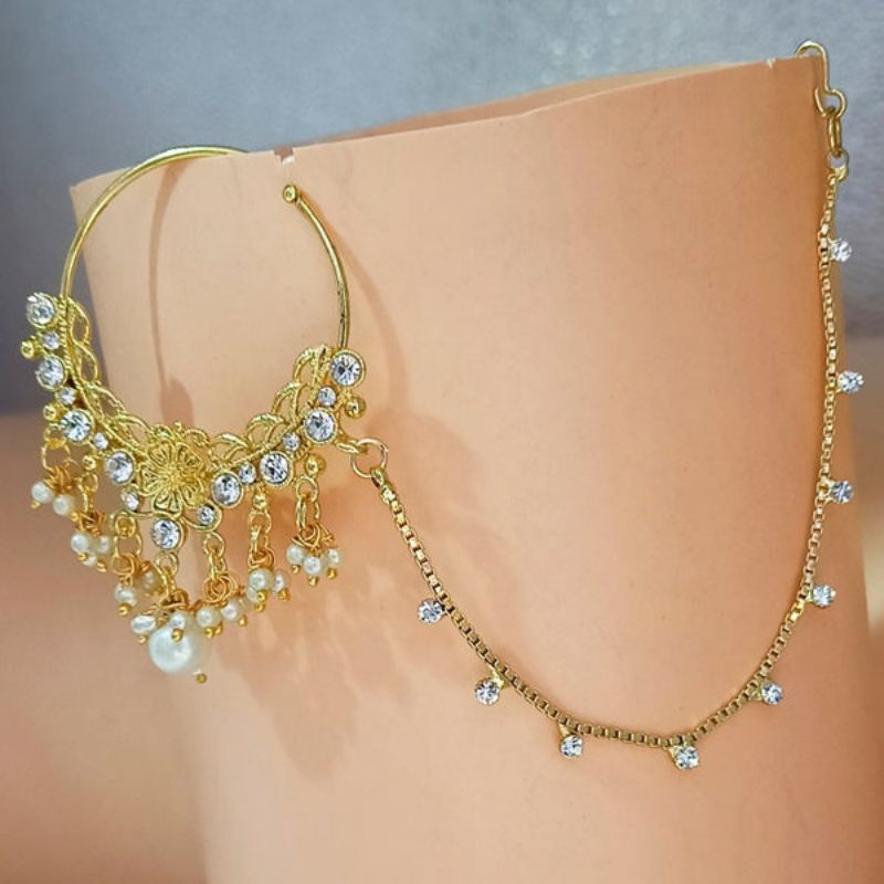 Nath/ mukuthi/ Indian nose ring ️ Ready stock | Shopee Malaysia