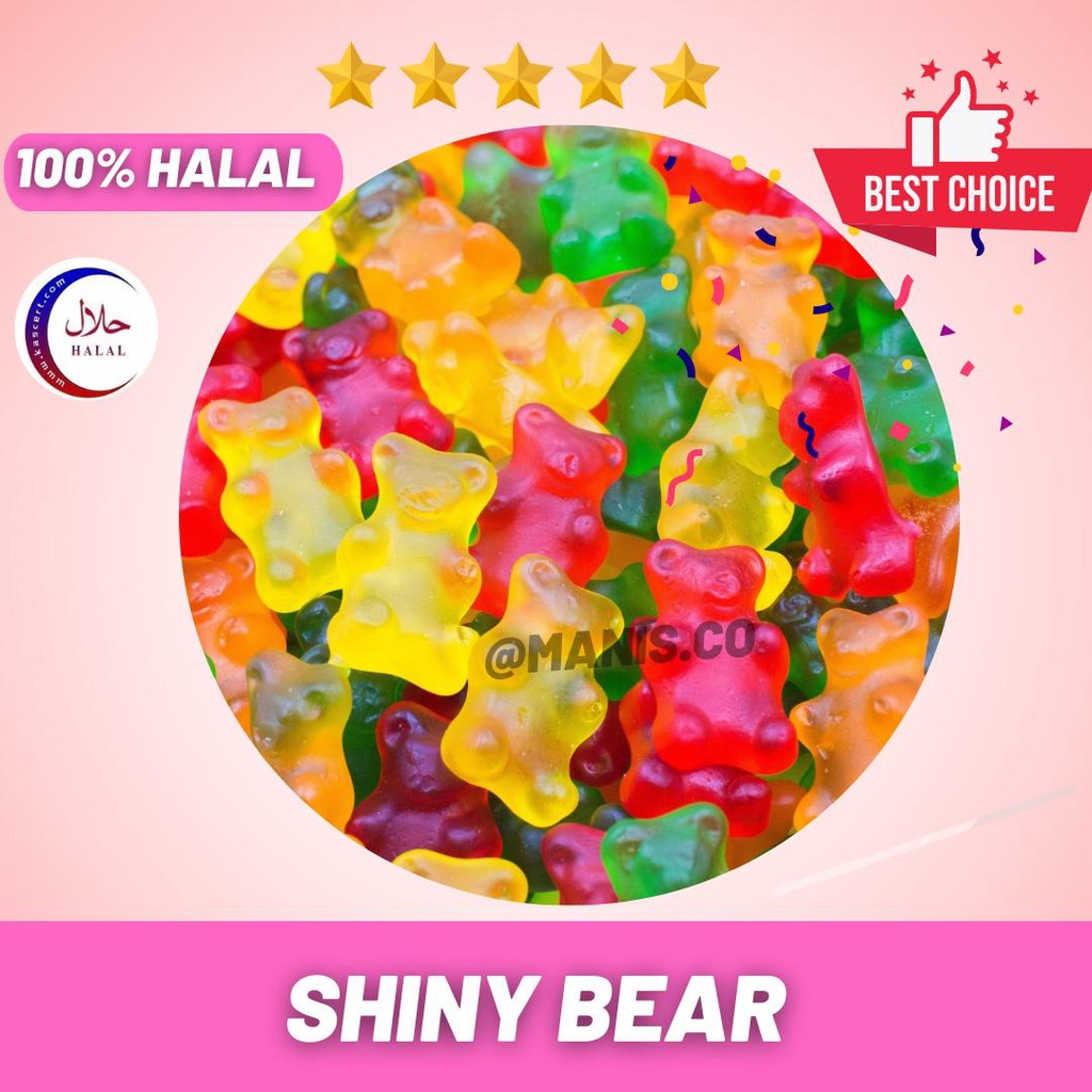 [1Kg] Borong Pack Gummy Turkey Sourbelt Viral Bebeto Haribo Halal ...