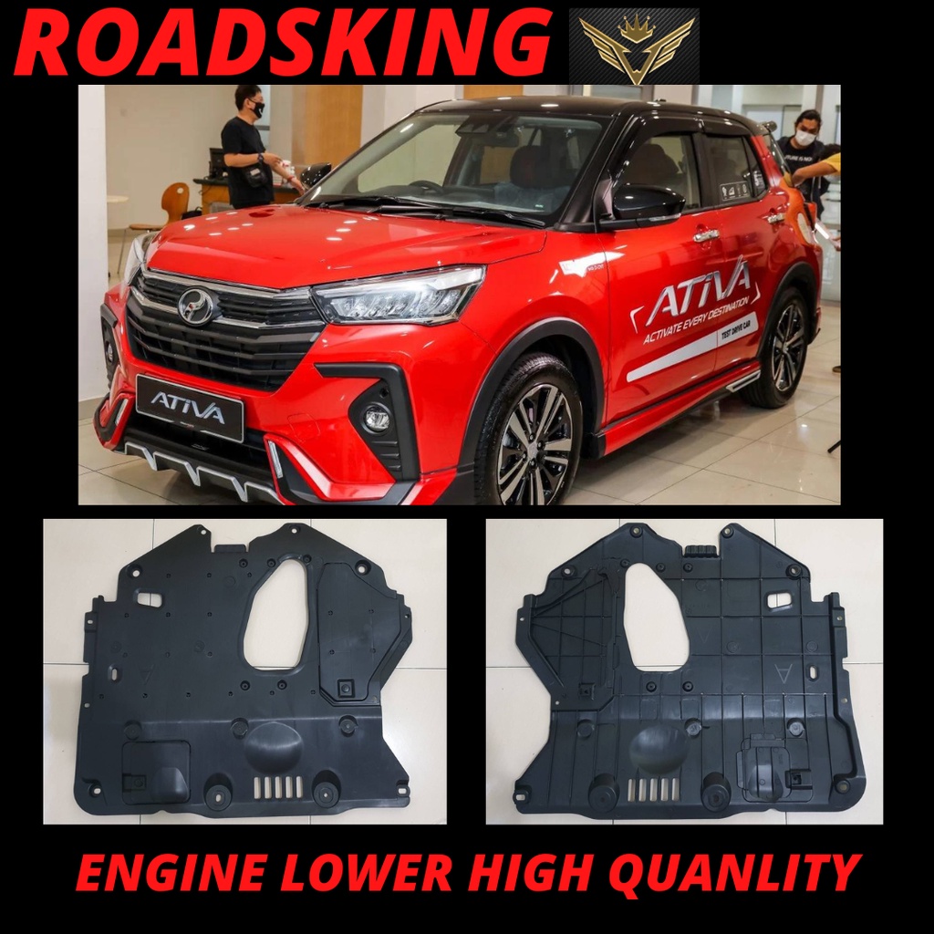 PERODUA ATIVA ENGINE LOWER UNDER COVER PROTECTION SKID PLATE CAR SAFETY ...