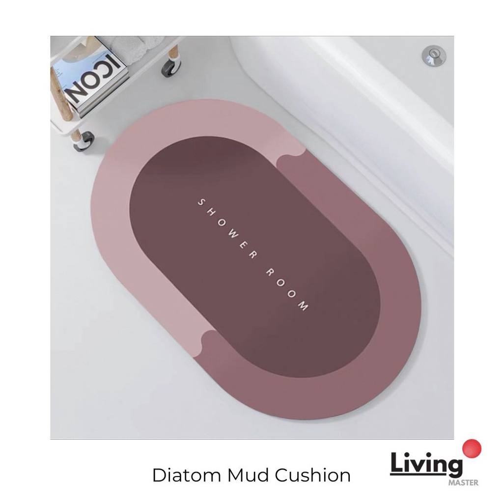 Diatom Mud Floor Mat Diatom Mud Cushion Super Absorbent Diatom Mud Pad ...