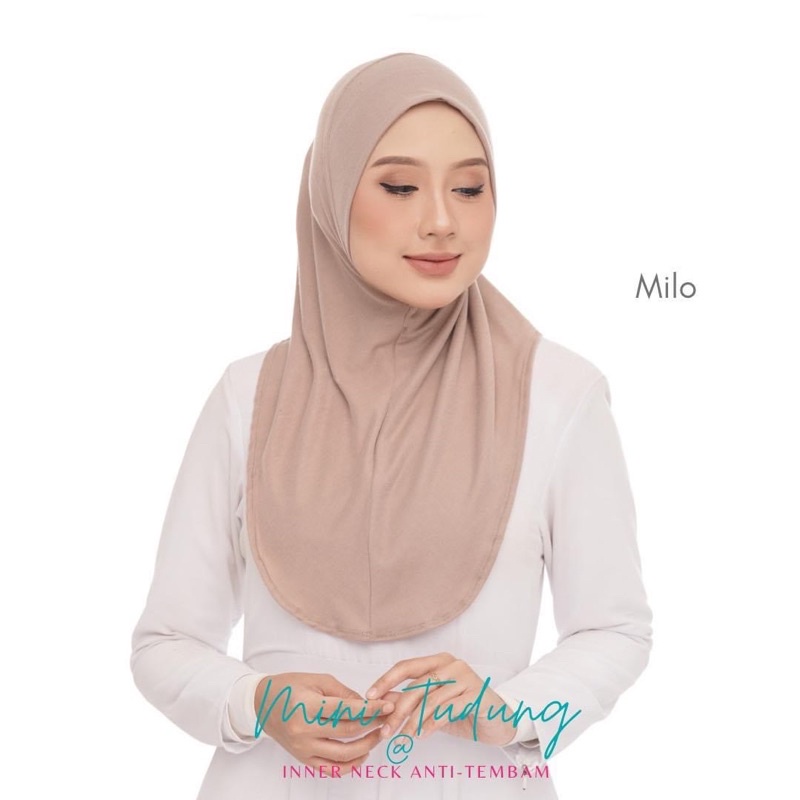 Inner Neck Anti Tembam / Inner Tudung / Inner Neck Cotton / Sport Hijab ...
