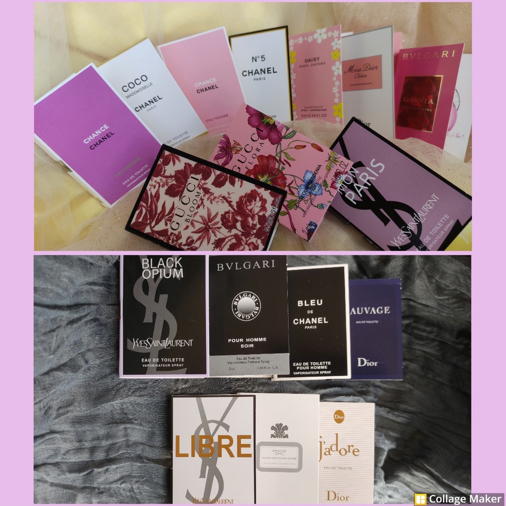 Branded Mini Perfume Tester Miniature Perfume Minyak Wangi Perempuan ...