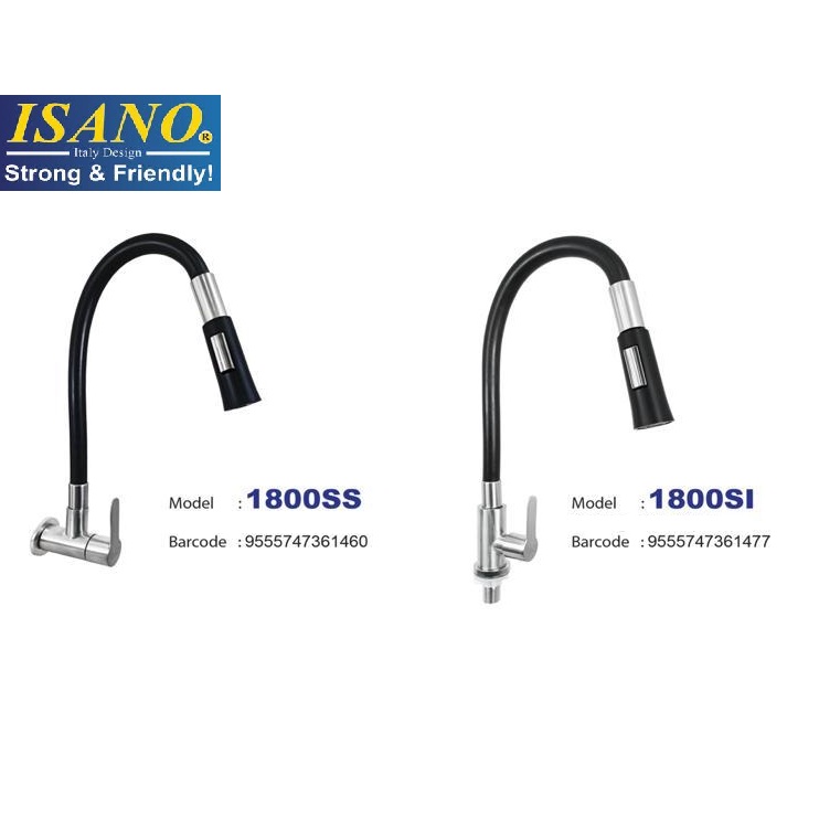 ISANO SUS304 BASIN TAP BLACK - 1800SS / 1800SI | Shopee Malaysia