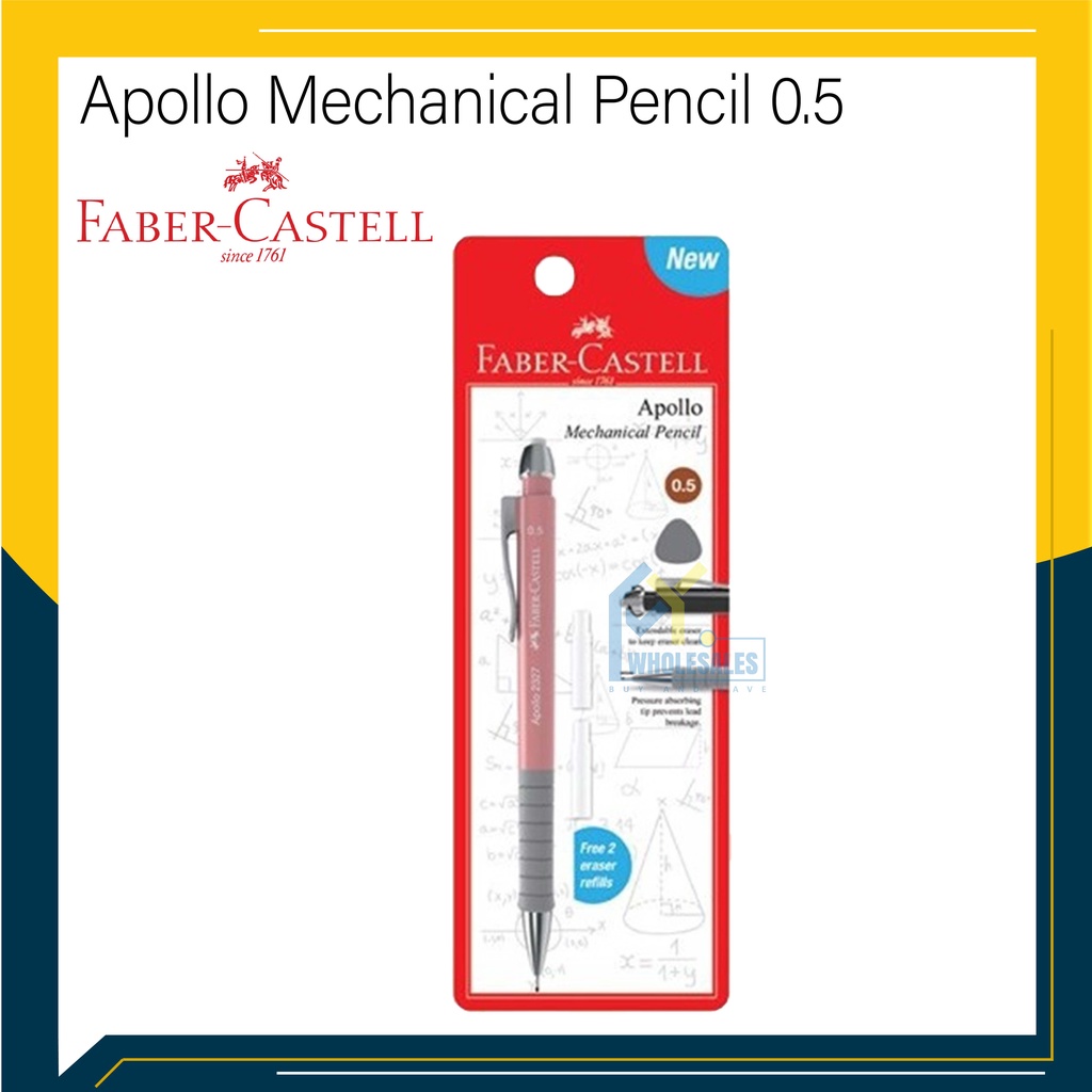 Faber-Castell Mechanical Pencil Apollo - 232593 | Shopee Malaysia