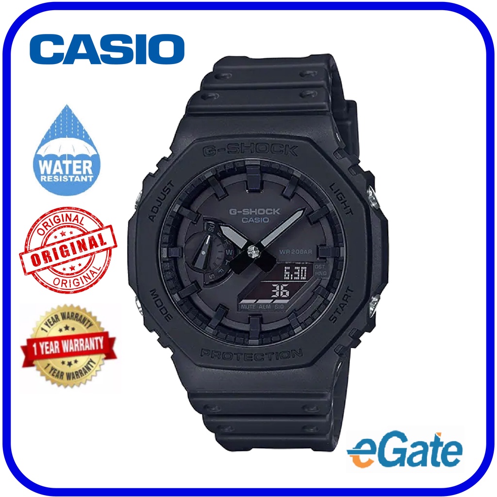 [100% Original] G-Shock GA-2100 Series Analog Digital GA-2100-1A1 | Shopee Malaysia