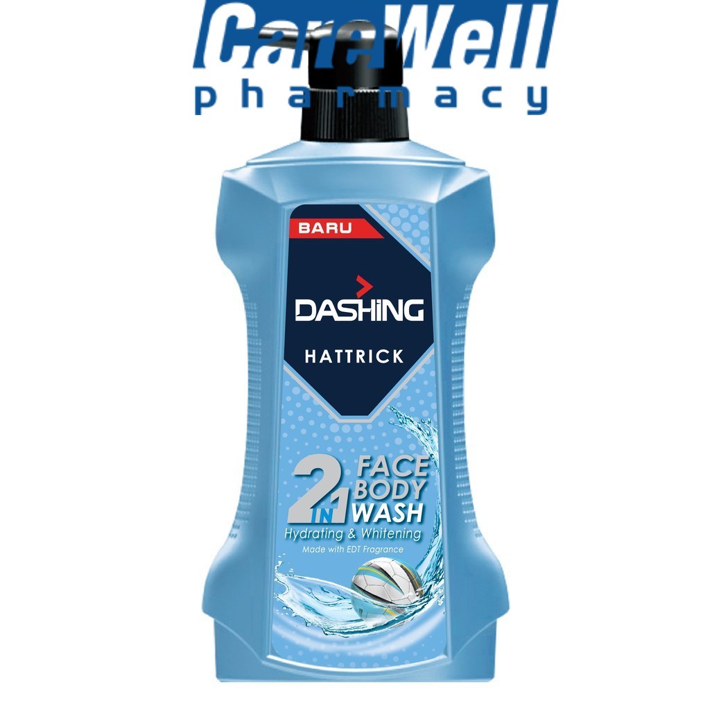 (CLEARANCE) DASHING 2IN1 FACE &BODY WASH HATTRICK 700G (EXP: 02/2023 ...