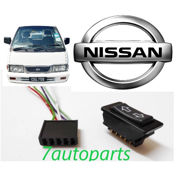 ORIGINAL SPEC Nissan C22 Vanette Power Window Switch With Socket ...
