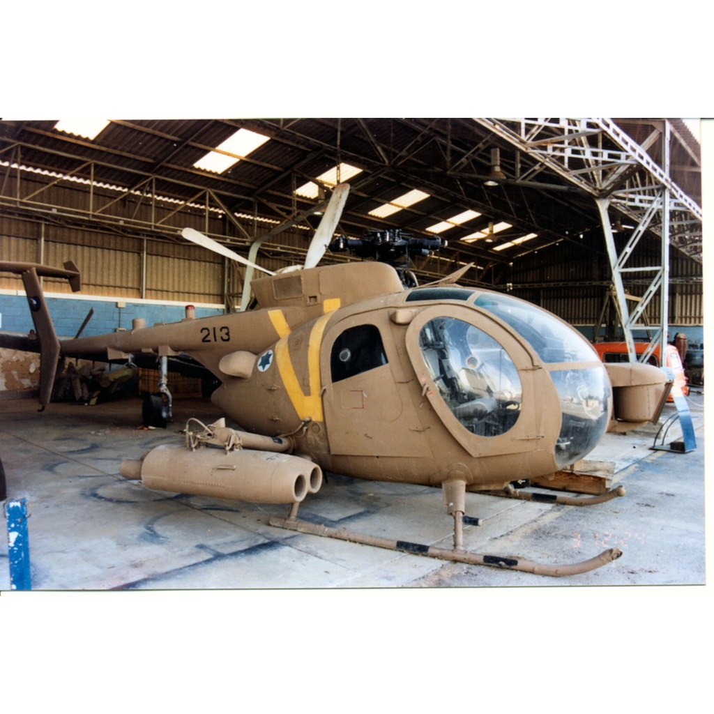 Israeli IAF Lahatut - TOW Defender 500D Helicopter - 4 Figures ...