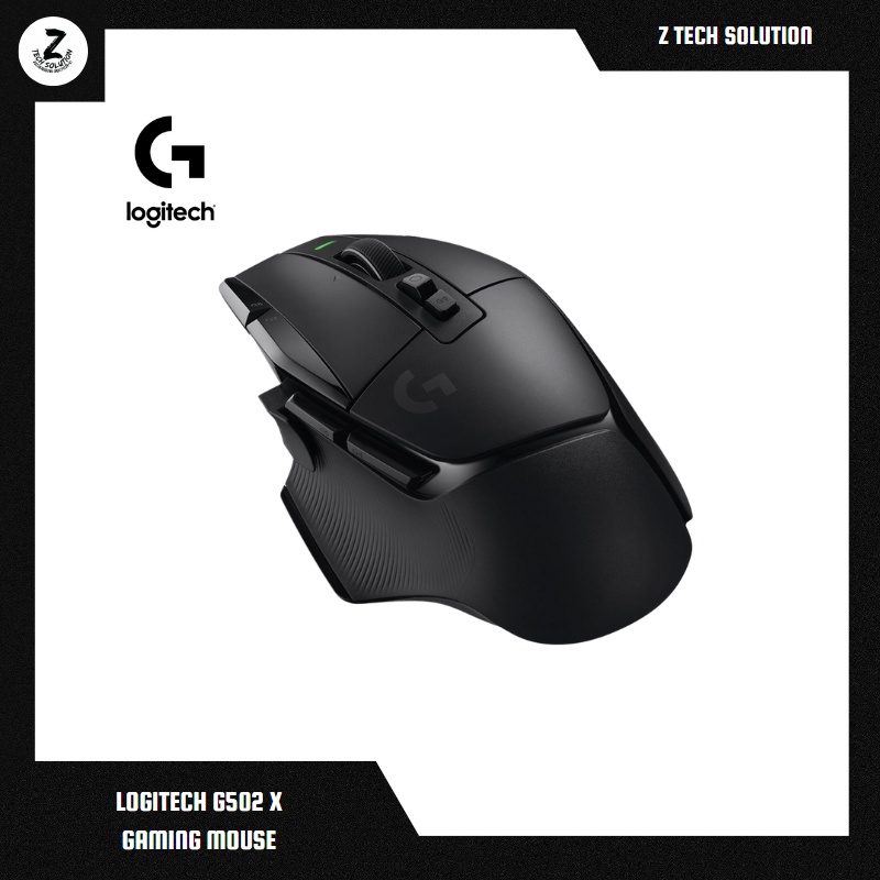 Logitech G502 X Wired Gaming Mouse Hybrid Optical-Mechanical Primary ...