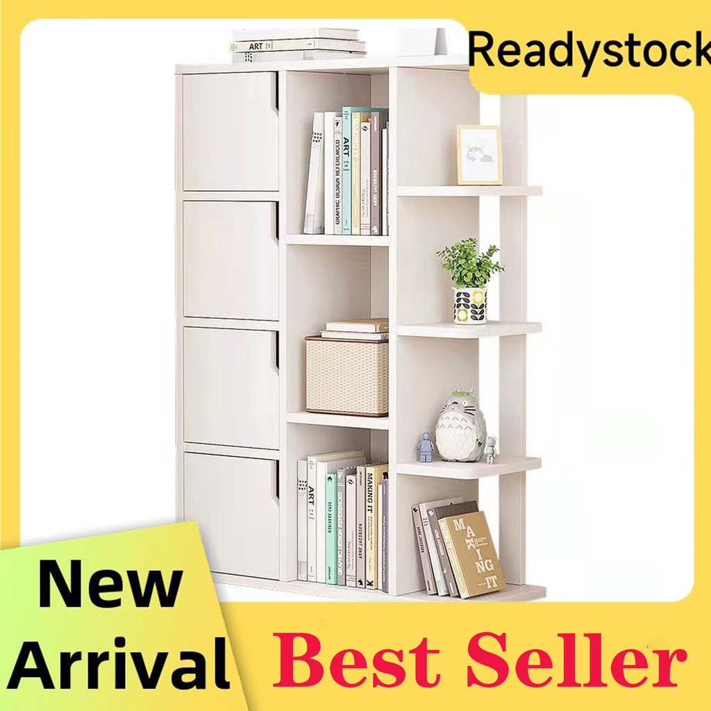 Ready Stock Book Cabinet Rak Buku Storage Shelf Rack Shelves multilayer ...
