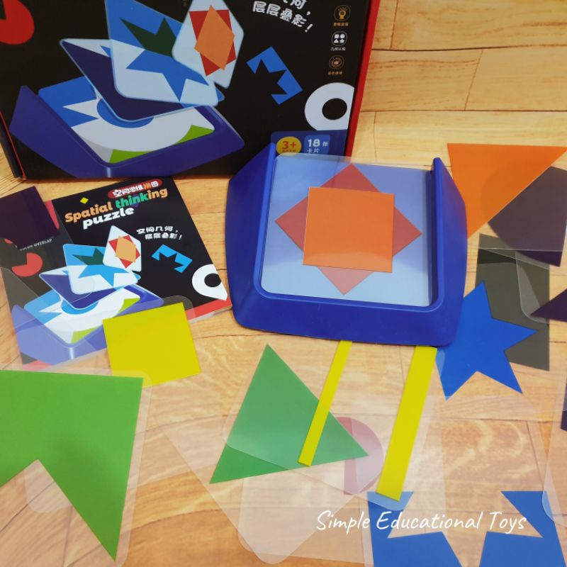 Colour Code Spatial Thinking Logic Game Brainteaser | Shopee Malaysia
