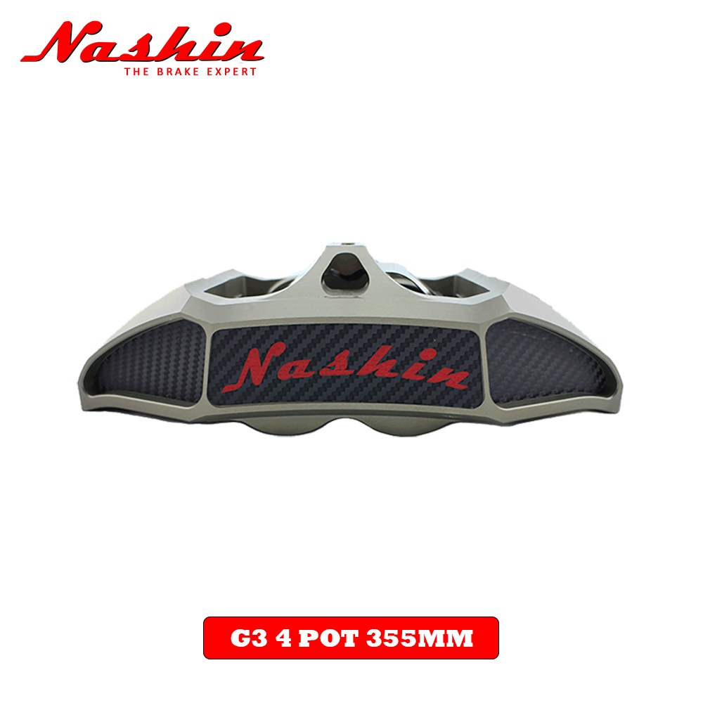 Nashin G3 4 Pot Big Brake Kit (355mm) | Shopee Malaysia
