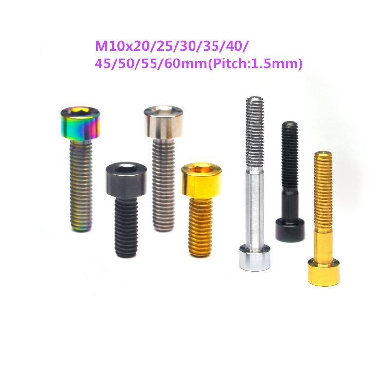 Titanium Ti Bolts Screw for Ducati Bike Brake Cycling Bolt M10x20 25 30 ...