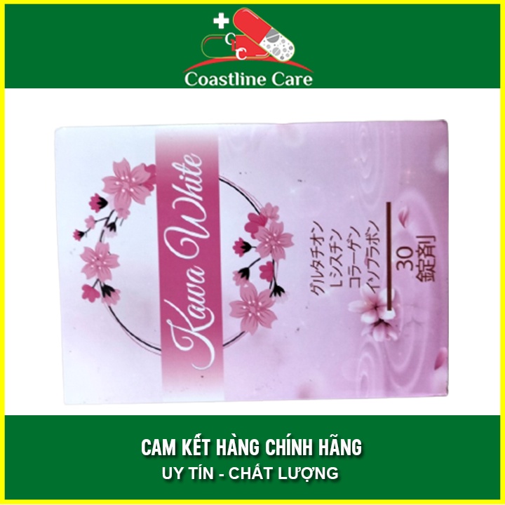 Kawa WHITE - Whitening oral tablet, Even skin color, box of 30 capsules ...