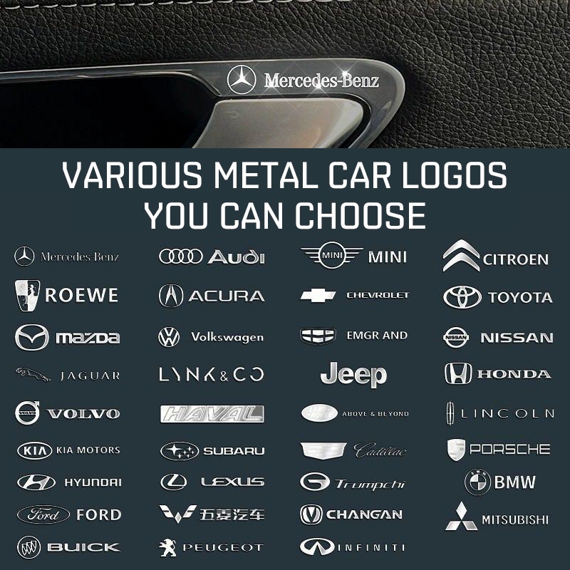 Metal Car Sticker Rain Wiper Central Control Window Sticker Waterproof ...