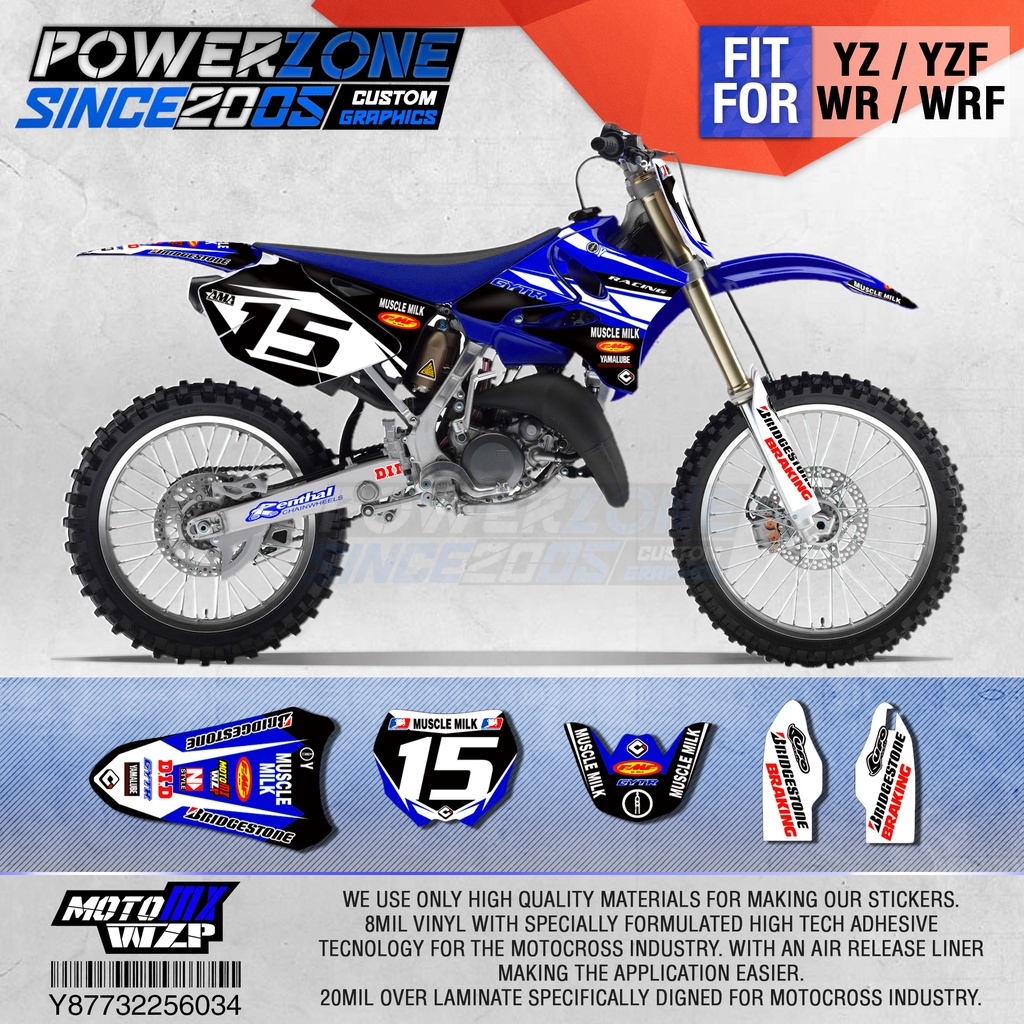 PowerZone Customized Team Graphics Backgrounds Decals 3M Custom ...