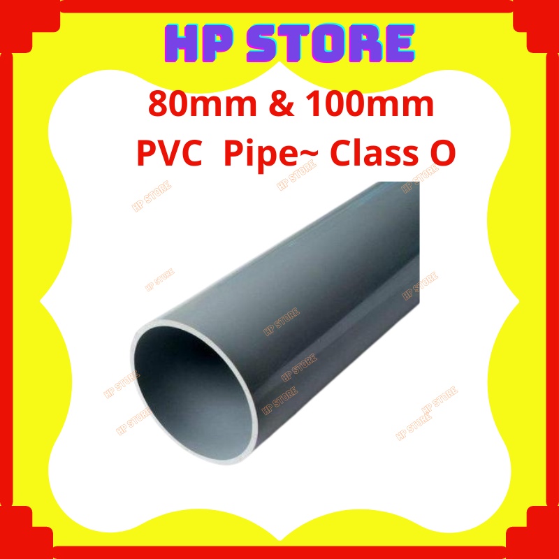 Grey PVC Pipe Grey Size:3" = 80MM / 4" = 100MM PVC Paip Air Kelabu | Shopee Malaysia