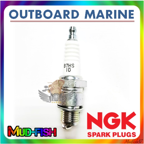 NGK SPARK PLUG B7HS-10 | B8HS-10 FOR OUTBOARD MARINE Engine YAMAHA ...
