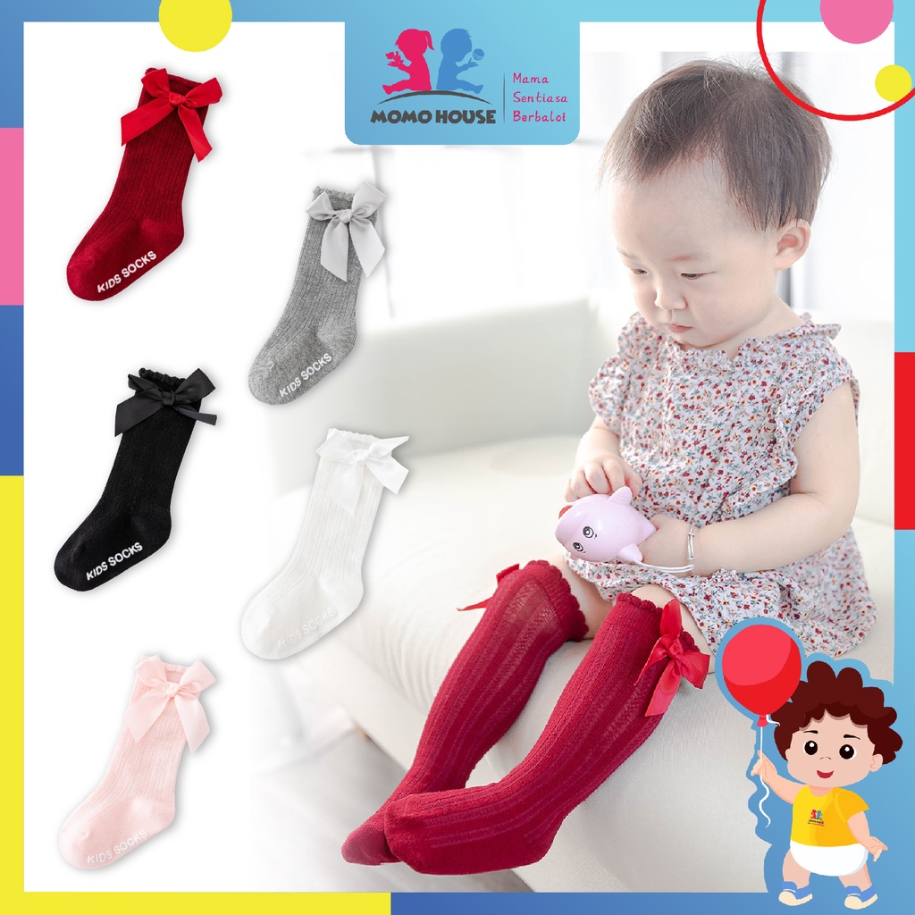 Long Stokin Panjang Baby Socks Girl Stokin Baby Girl Newborn Baby Girl ...
