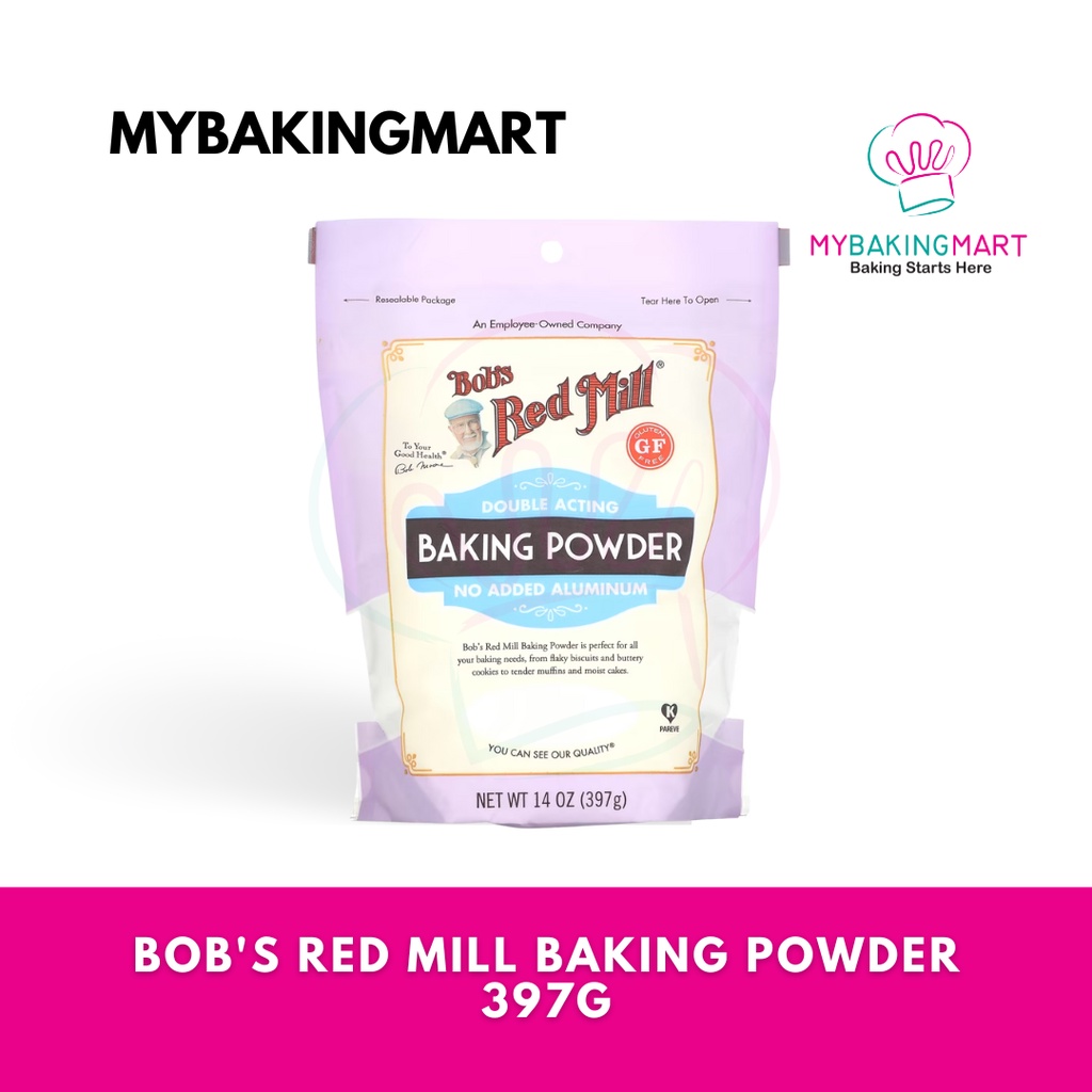 Mybakingmart | Bob's Red Mill Baking Powder - Double Acting Gluten Free ...