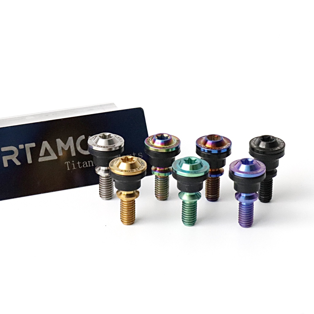 RTAMO Titanium Gr5 CVT Pully Bolt Yamaha Nmax Xmax Tmax CVT Cover Unit ...