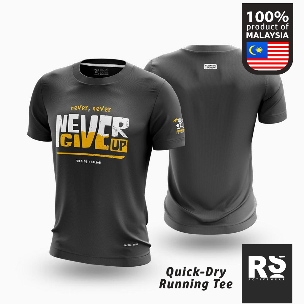 Round Neck Short Sleeve Outdoor Quick Dry Running T-shirt Sports Tee ...