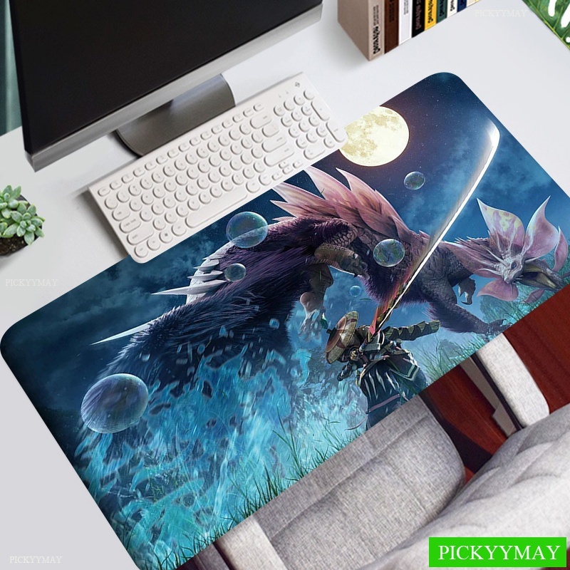 Mouse Pad Monster Hunter Large Gamer XXL Keyboard Mat Mouse Mat ...
