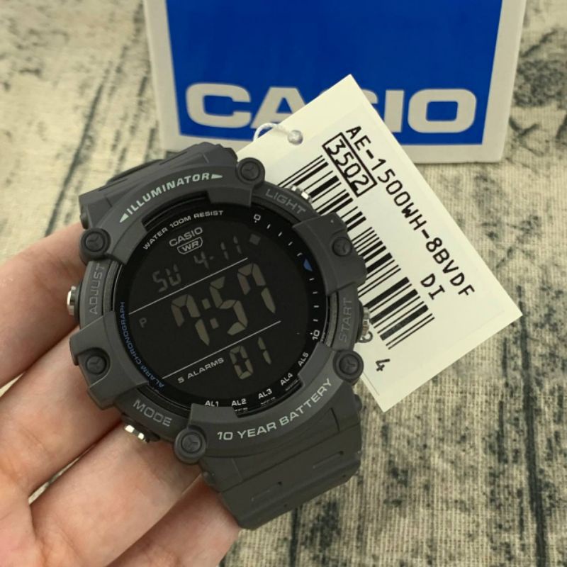 CASIO DIGITAL AE-1500WH-5AVEF / AE-1500WH-8BVDF | Shopee Malaysia