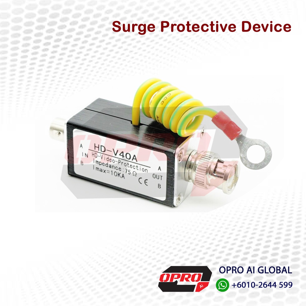 Video Surge Protection Device (BNC Surge Protection)Thunder Lightning ...