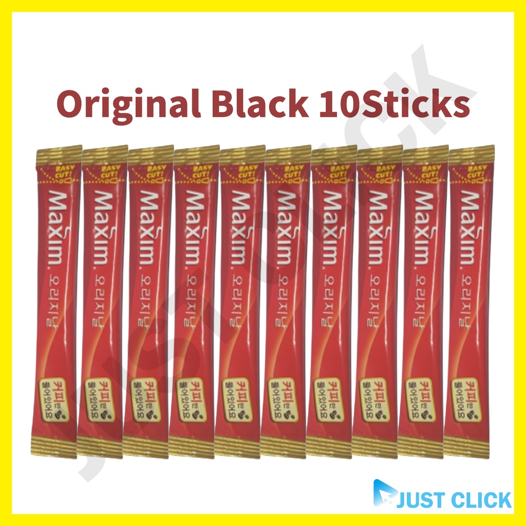 Maxim 10 STICKS instant coffee / Mocha Gold White Simple latte Arabica ...