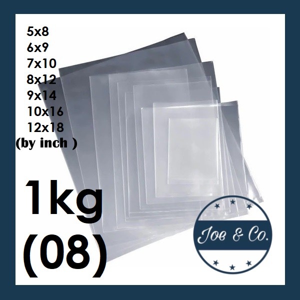 High Quality Thickness 0.8mm (08) Clear PP Plastic Bag Transparent ...