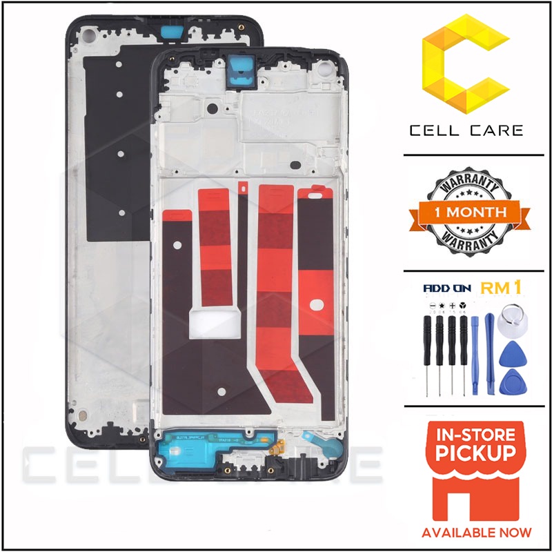 CellCare Front Housing LCD Frame Body Compatible For OPPO A53 4G ...