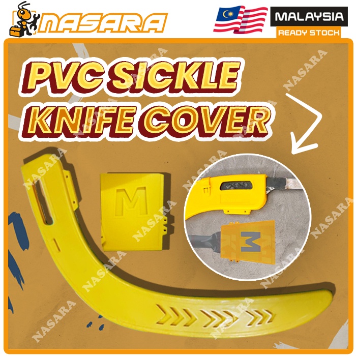 Nasara PVC Oil Palm Sickle Harverting Knife Cover / Sarung Sabit Kelapa ...