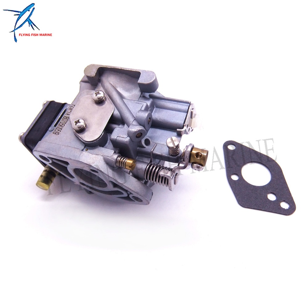 Outboard Motor T5-05000500 Carburetor Assy and T8-05000012 Gasket for Parsun HDX Makara T5 T5.8 ...