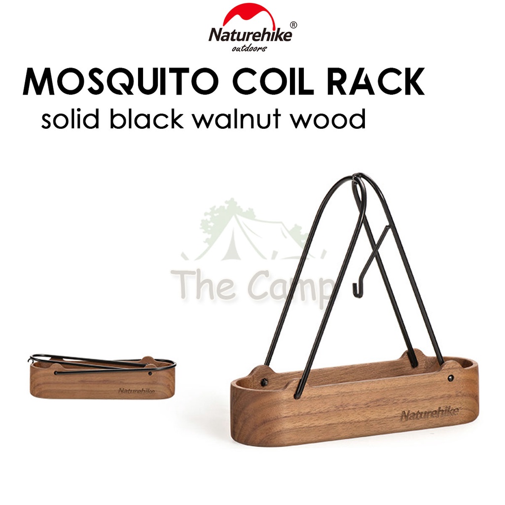 Naturehike Mosquito Coil Rack Outdoor Solid Wood Incense Basket ...