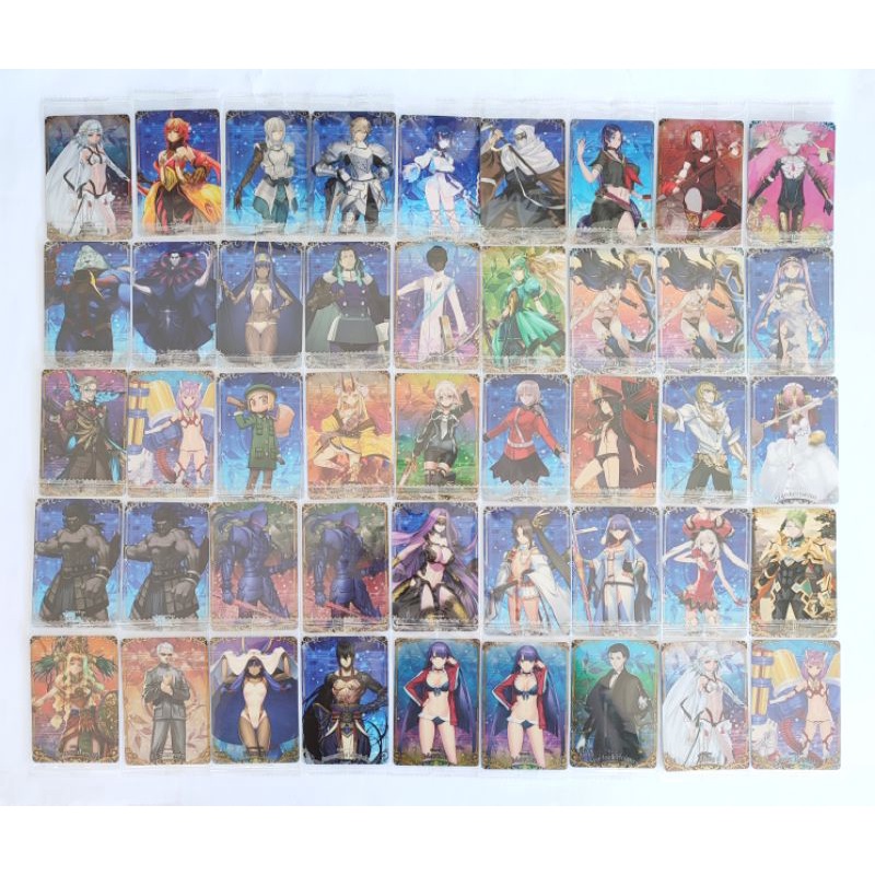 Fate / Grand Order (FGO) - Bedivere, Gawain, Karna, Ishtar, Nobunaga, Euryale Wafer Card (SR, R ...