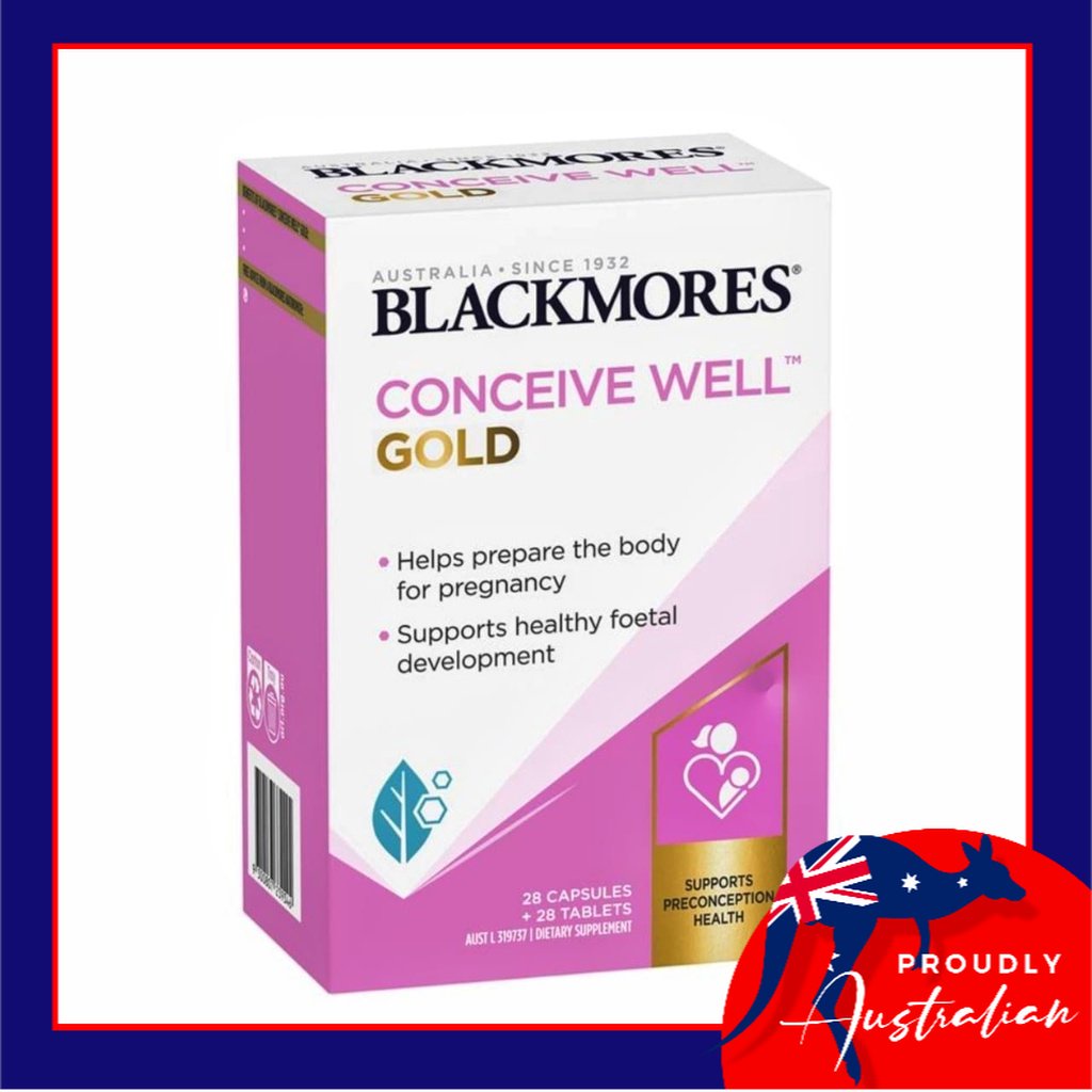 Blackmores Conceive Well Gold Tablets & 28 Capsules | Shopee Malaysia
