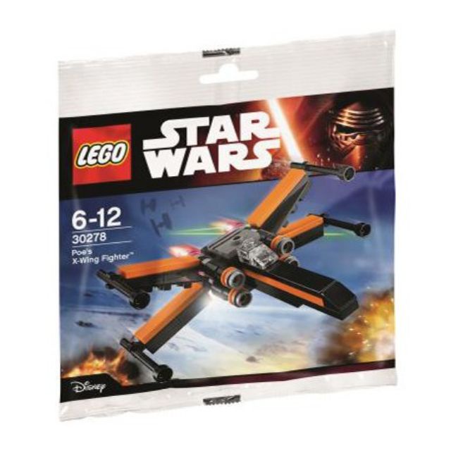 30278 LEGO Star Wars Poe's X-wing Fighter Polybag (Retired 2016 ...