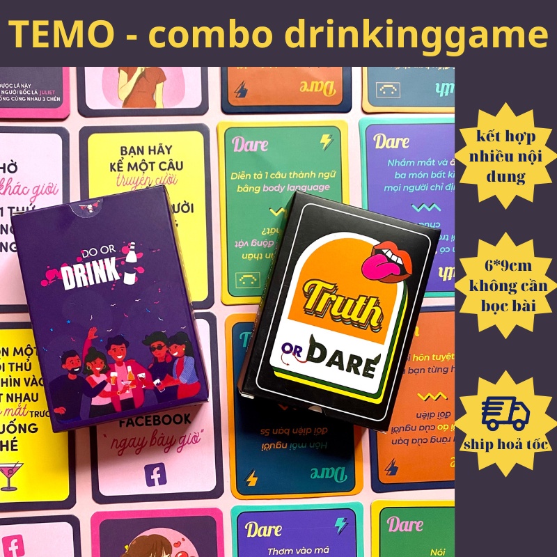 Challenge deck to play with friends truth or dare and do or drink truth ...