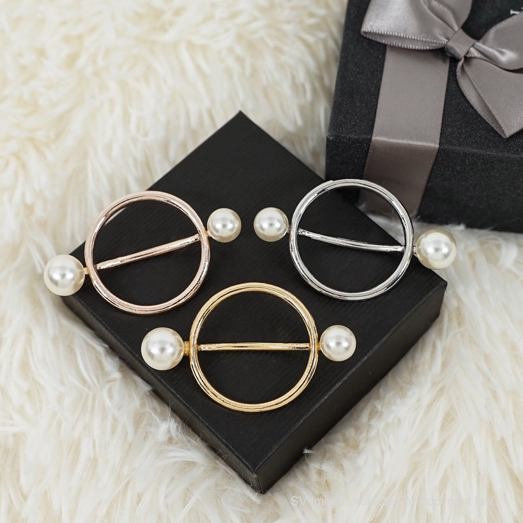Ring Brooch Mutiara Muslimah Single Cincin Scarf Buckle Tudung Bawal ...