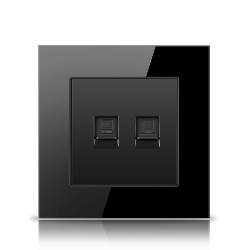 PSSRISE Black Wall Switch Socket 13A/15A/Autogate/Light Controller ...