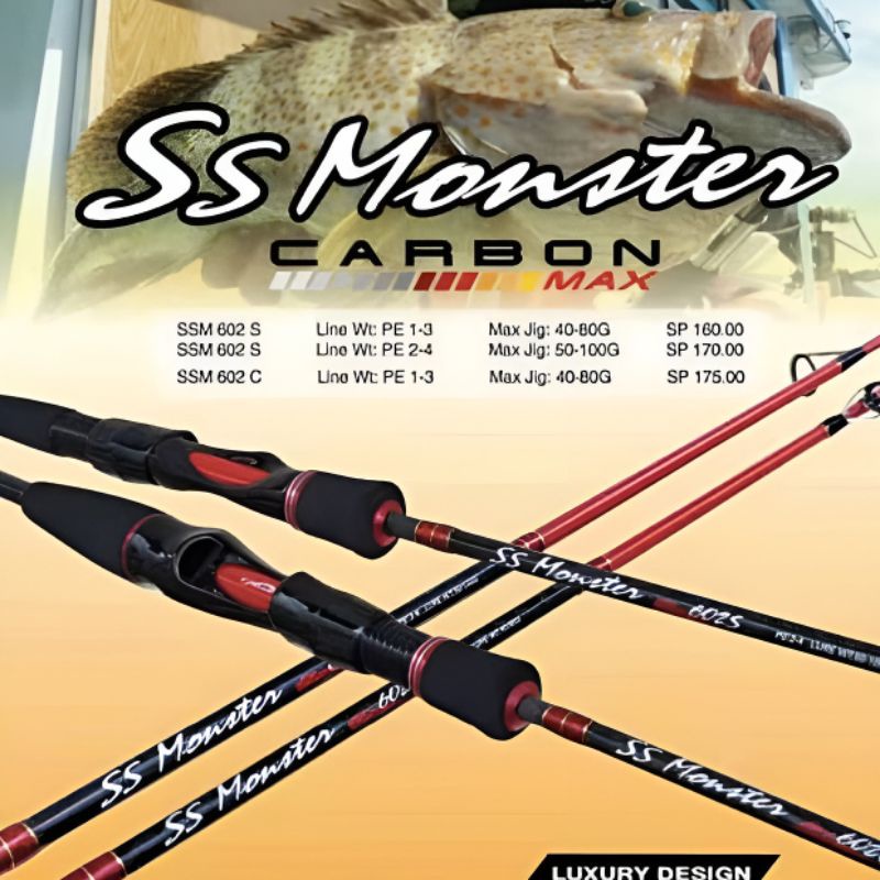 Fixory SS Monster Fishing Jigging Rod Ready Stock | Shopee Malaysia