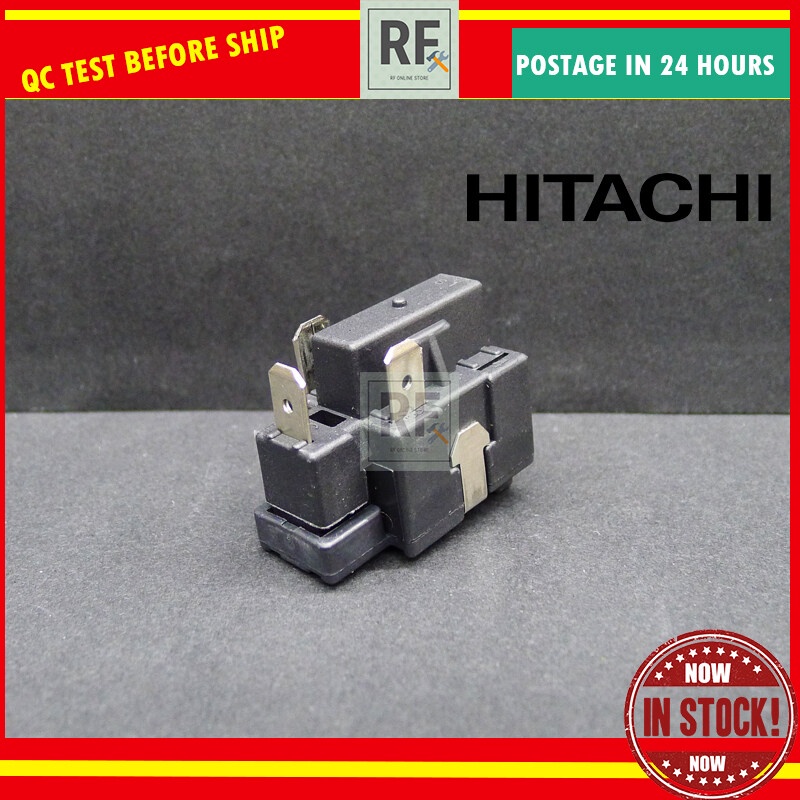 HITACHI REFRIGERATOR PTC STARTER RELAY COMPRESSOR 3PIN H19X22E | Shopee ...