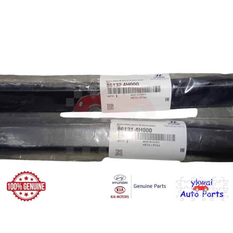 Genuine Hyundai Window Shield Side Moulding for Hyundai Starex | Shopee ...
